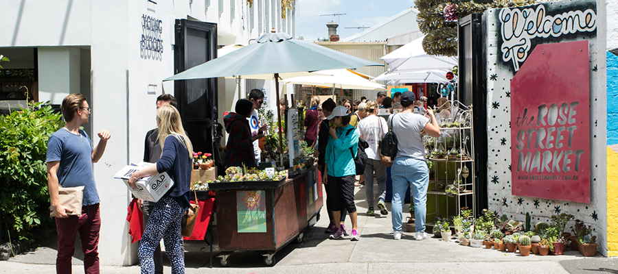 Rose Street Artists' Market | Place, Yarra City Council