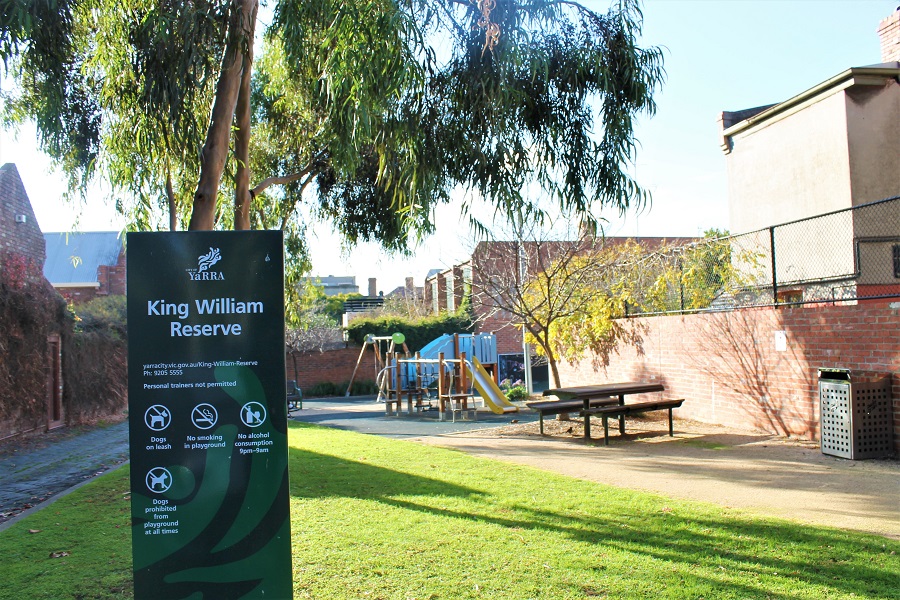 King William Reserve | Place, Yarra City Council