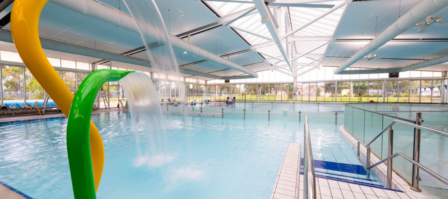 Collingwood leisure pool blanket installation | News, Yarra City Council