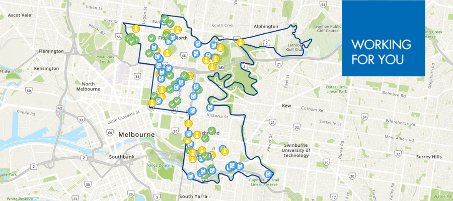 Putting Yarra's capital works projects on the map | News, Yarra City ...